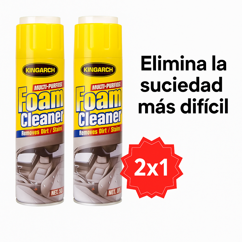 🧽 Foam Cleaner – Espuma Limpiadora Multipropósito 2x1 para Hogar y Aut ...